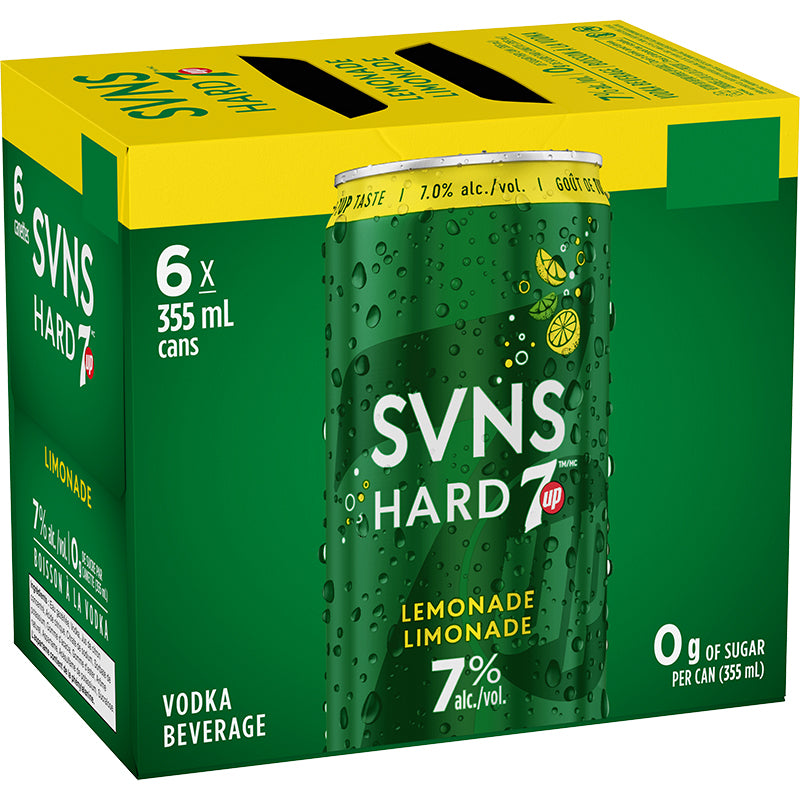 SVNS HARD 7UP LEMONADE 6 CANS 355ML – HORSEMAN