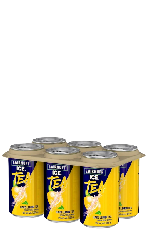 SMIRNOFF ICE LEMON TEA 6 CANS – HORSEMAN