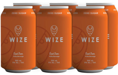 WIZE - ROOT BEER VODKA SODA 6 CANS SUGAR FREE – HORSEMAN