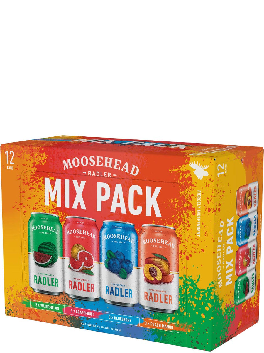 MOOSEHEAD RADLER MIX 12 CANS – HORSEMAN