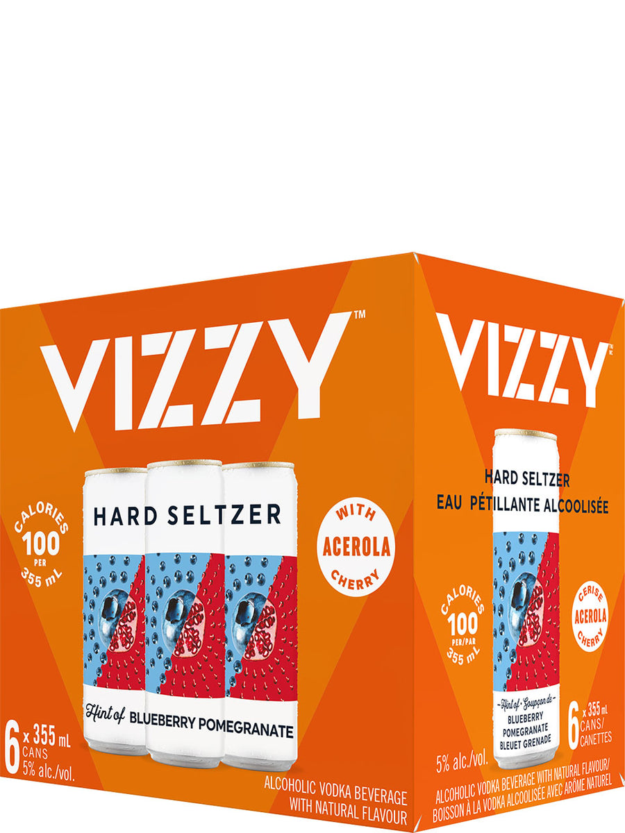 VIZZY BLUEBERRY POMEGRANATE 6 CANS – HORSEMAN