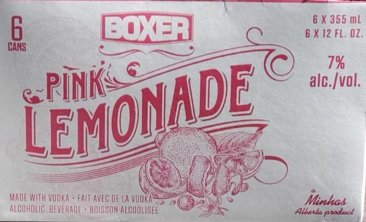 BOXER PINK LEMONADE 6 CANS – HORSEMAN