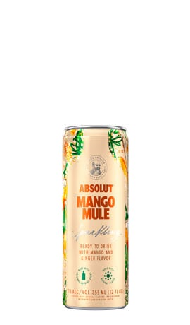 ABSOLUT MANGO MULE COCKTAIL 350 ML SINGLE CAN – HORSEMAN