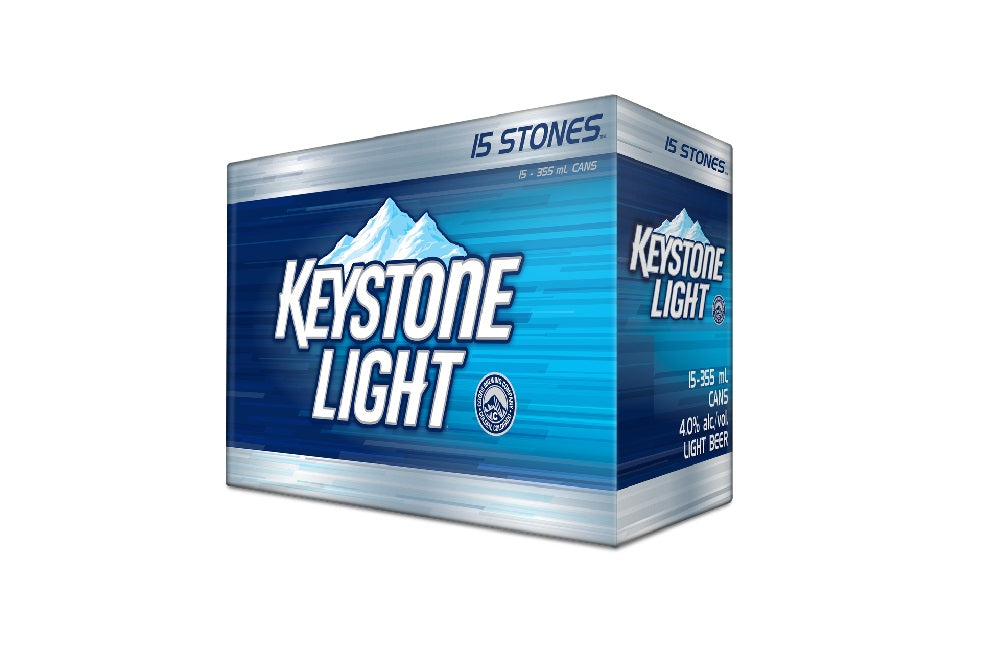 KEYSTONE LIGHT 15 Can Ct 355ML – HORSEMAN