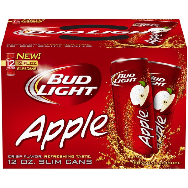 BUD LIGHT APPLE 12 CANS – HORSEMAN